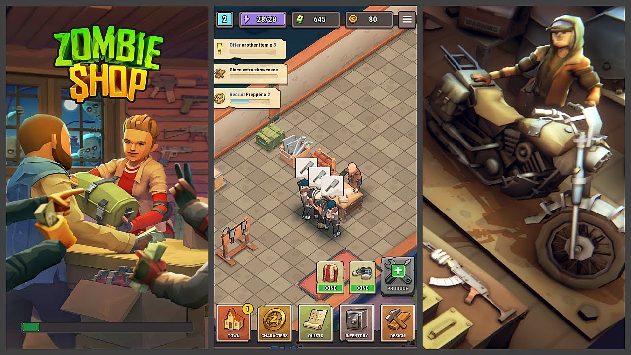 [รีวิวเกมมือถือ] มาเปิดร้านท่ามกลางฝูงซอมบี้ Zombie Shop | เกมส์เด็ดดอทคอม