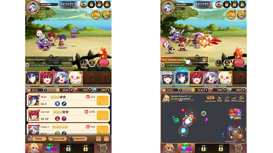 (รีวิวเกมมือถือ) Merge Girls เกม IDLE รวมตัวละครสาวๆ แนวตั้งลูกเล่นเยอะ ...