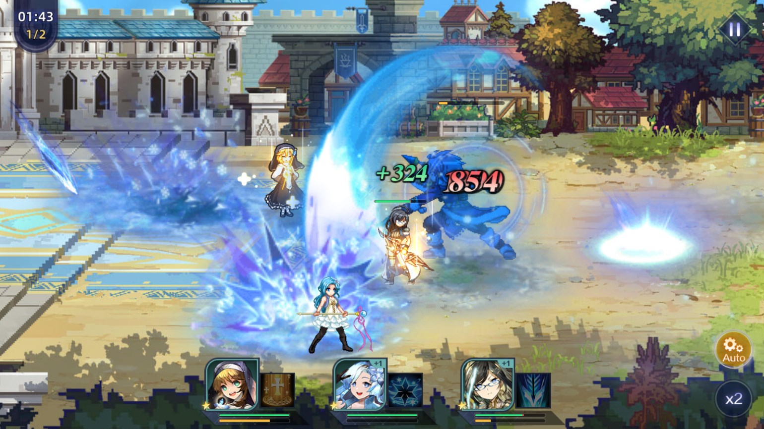 (รีวิวเกมมือถือ) Cross Summoner:R เกม RPG สะสมตัวละครสไตล์ Pixel เปิด ...