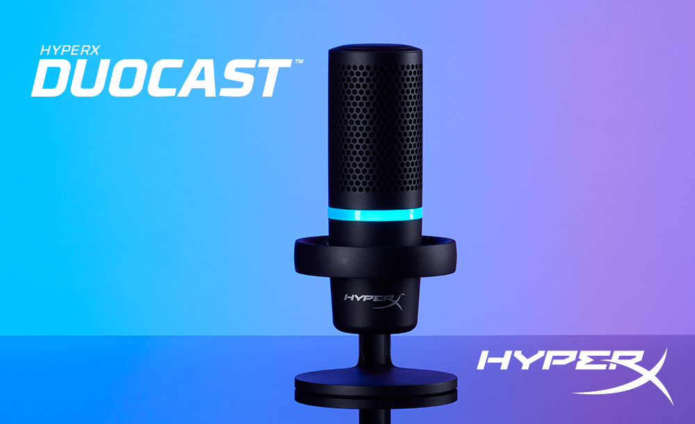 HyperX เปิดตัวไมโครโฟน DuoCast รุ่นใหม่ล่าสุด พร้อมทั้ง QuadCast S และ ...