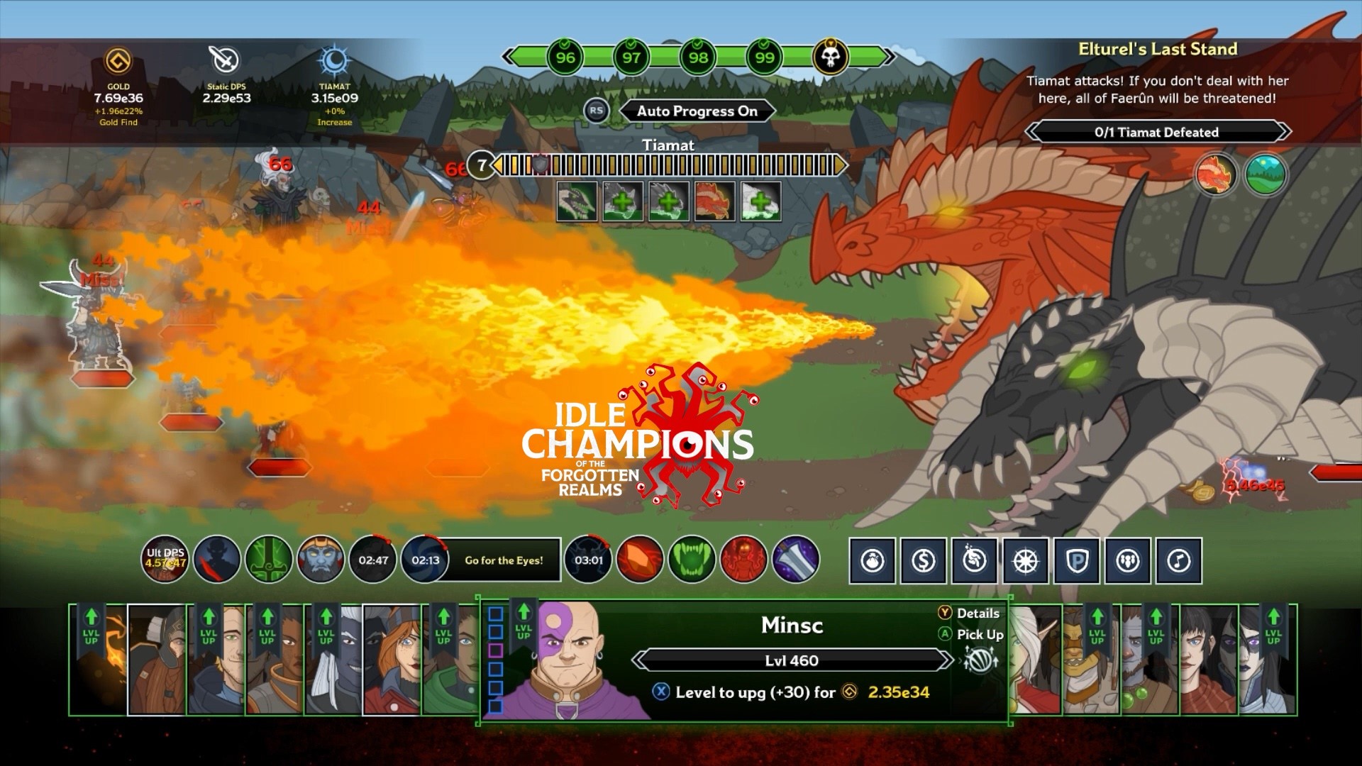 [รีวิวเกมมือถือ-PC] แอบเจ้านายเล่นเกมกับ Idle Champions of the ...