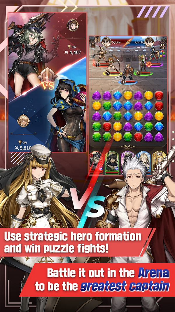 Magic Stone Knights เกมส์มือถือใหม่ RPG Puzzle match-3 จาก NEOWIZ เปิด ...