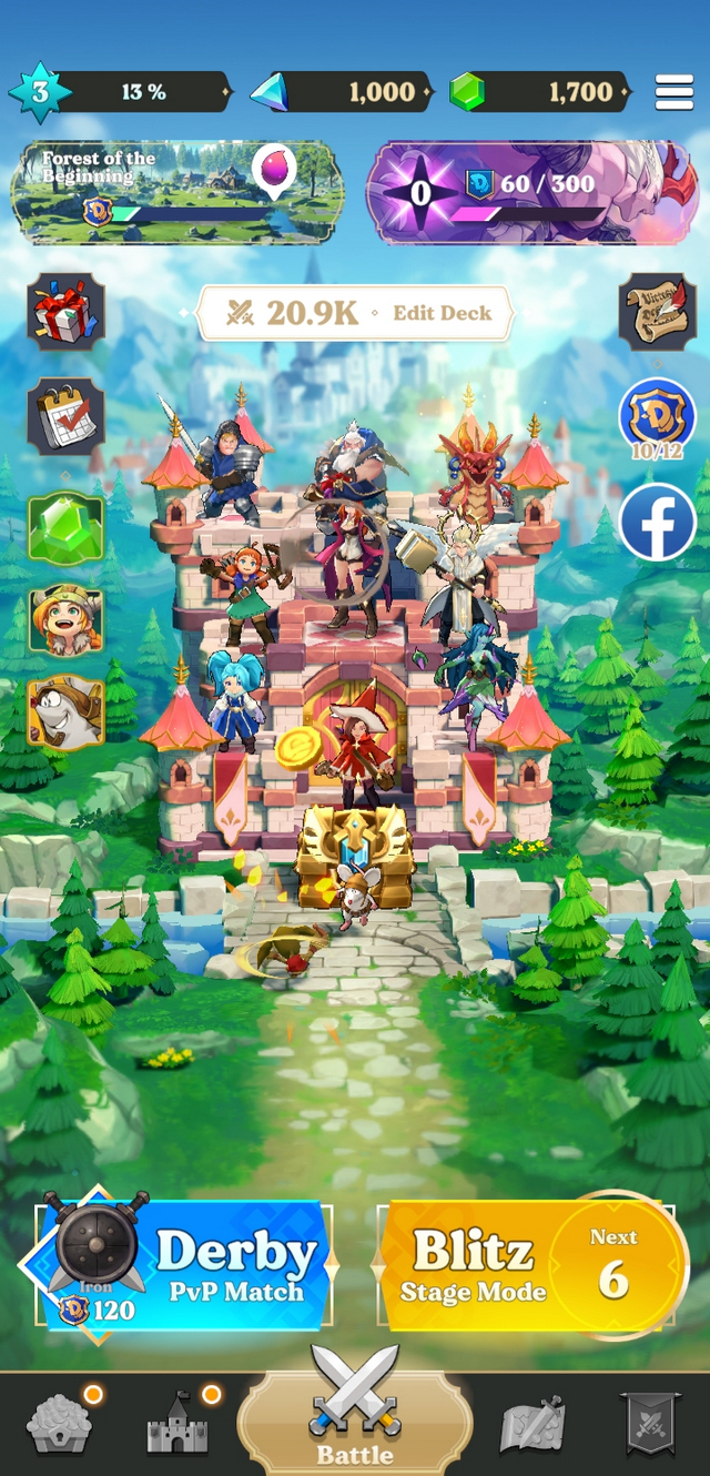 พร้อมเปิดให้เล่นแล้ว Defense Derby เกมส์มือถือใหม่ ฮีโร่พิทักษ์ป้อม ให้ ...