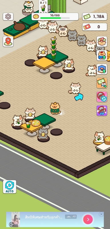 Pizza Cat: 30min Fun Guarantee เกมส์มือถือใหม่แนว Food Tycoon ช่วยน้อง ...
