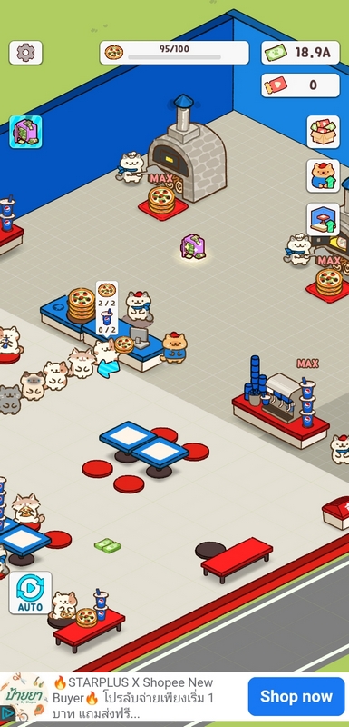 Pizza Cat: 30min Fun Guarantee เกมส์มือถือใหม่แนว Food Tycoon ช่วยน้อง ...
