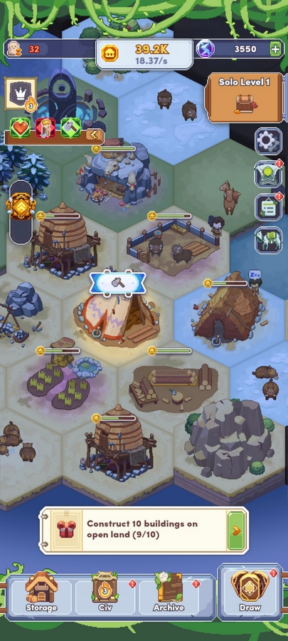 Pixel Civilization: Idle Game เกมส์มือถือใหม่แนวสร้างเมือง เล่นง่าย ...
